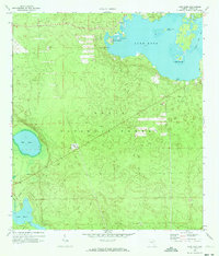 1970 Map of Lake Kerr, FL — High-Res | Pastmaps